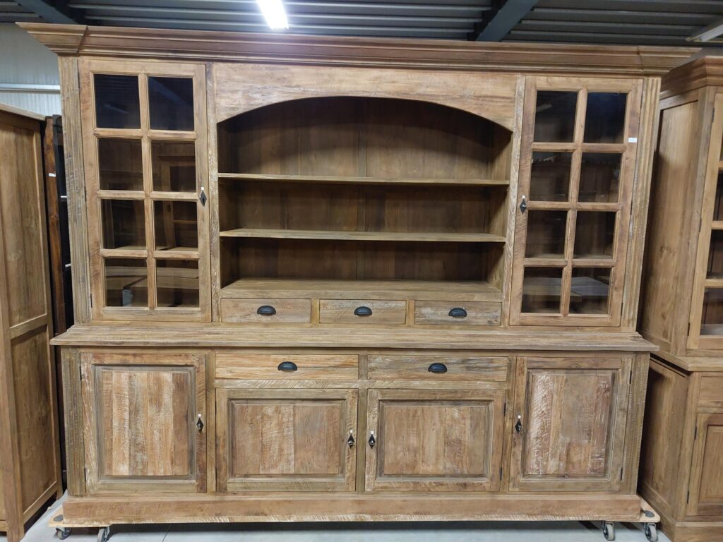 Teak buffetkast met schuifdeuren - Specialist in Teak Maatwerk