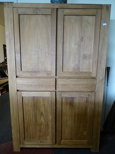 Dichte kast teak - Specialist in Teak Maatwerk