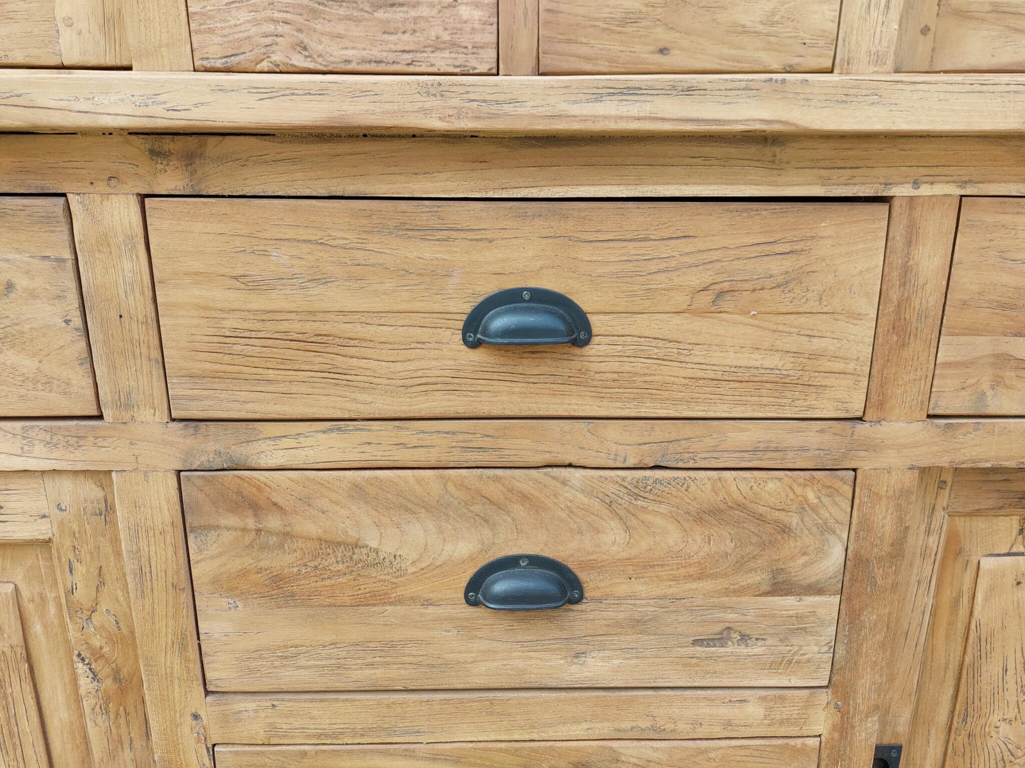 Teak buffetkast met schuifdeuren - Specialist in Teak Maatwerk